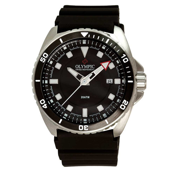 OLYMPIC SWISS WATCH | Classic Diver's Watch - 200m - Olympic Swiss Watch