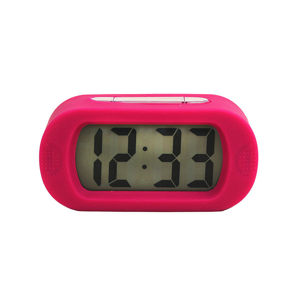 Jelly Alarm Clock - Hot Pink - Olympic Swiss Watch