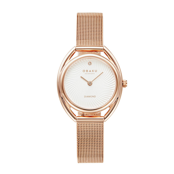 Obaku Ladies Juvel - Rose - Olympic Swiss Watch