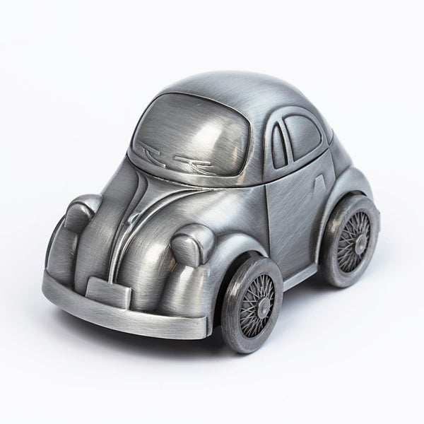 Pewter Car Money Box - Olympic Swiss Watch